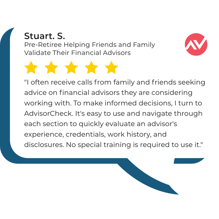 Search Advisor - AdvisorCheck Dashboard